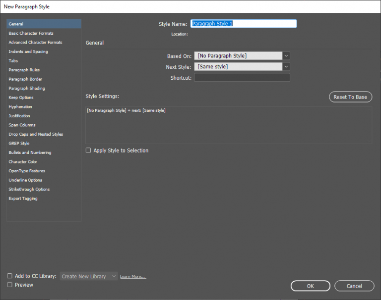 What’s the difference between a paragraph style and a character style ...