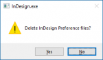 Resetting InDesign preferences – Catalog Tips